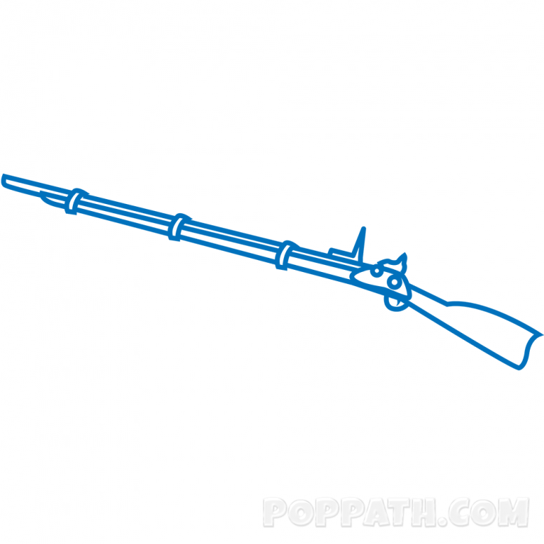 How To Draw A Musket – Pop Path